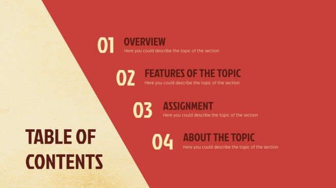 Revolution - History Lesson Google Slides and PPT template