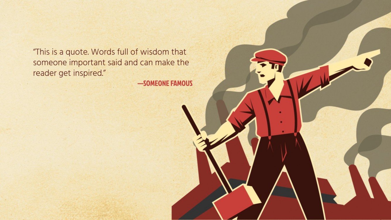 Revolution - History Lesson Google Slides and PPT template