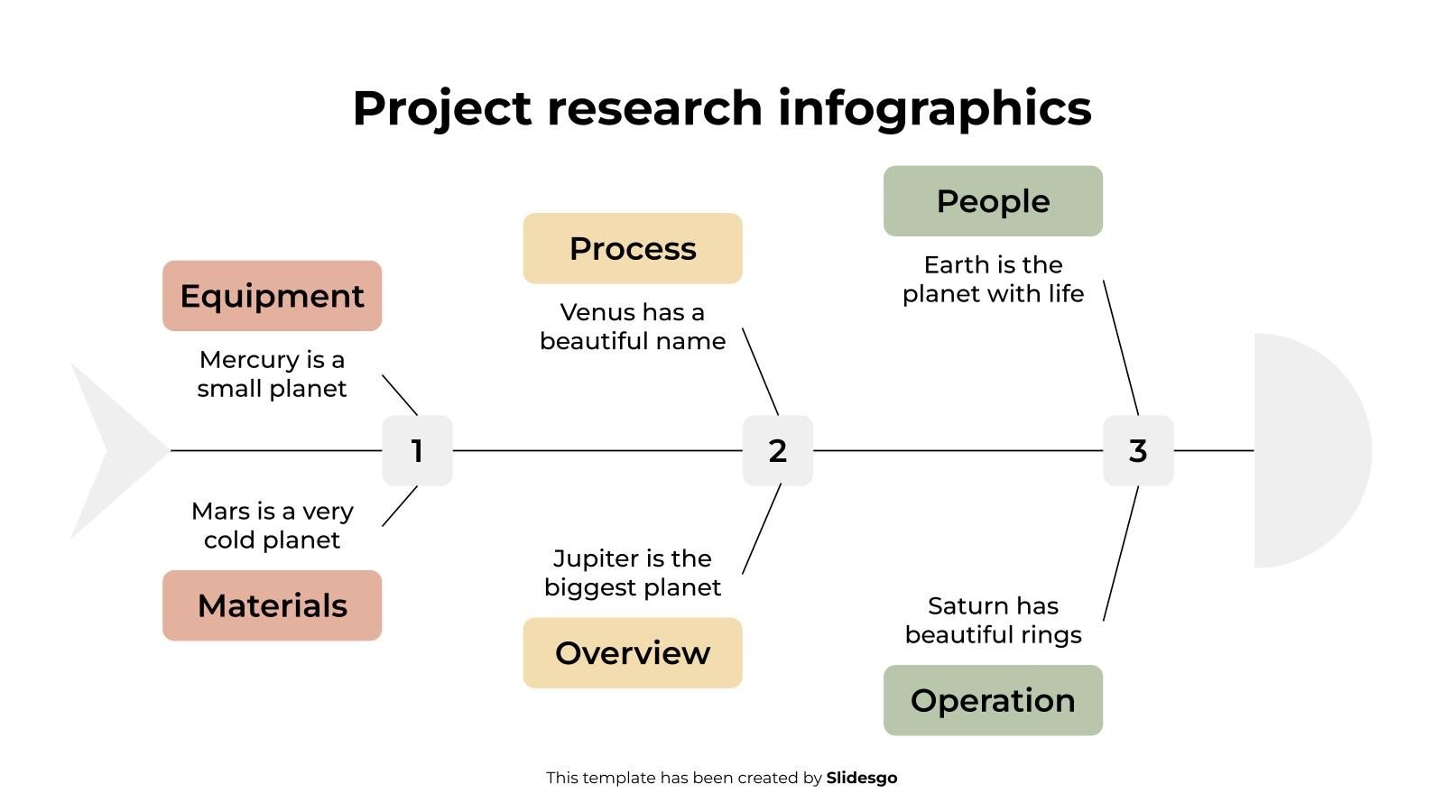 Project Research Infographics Template