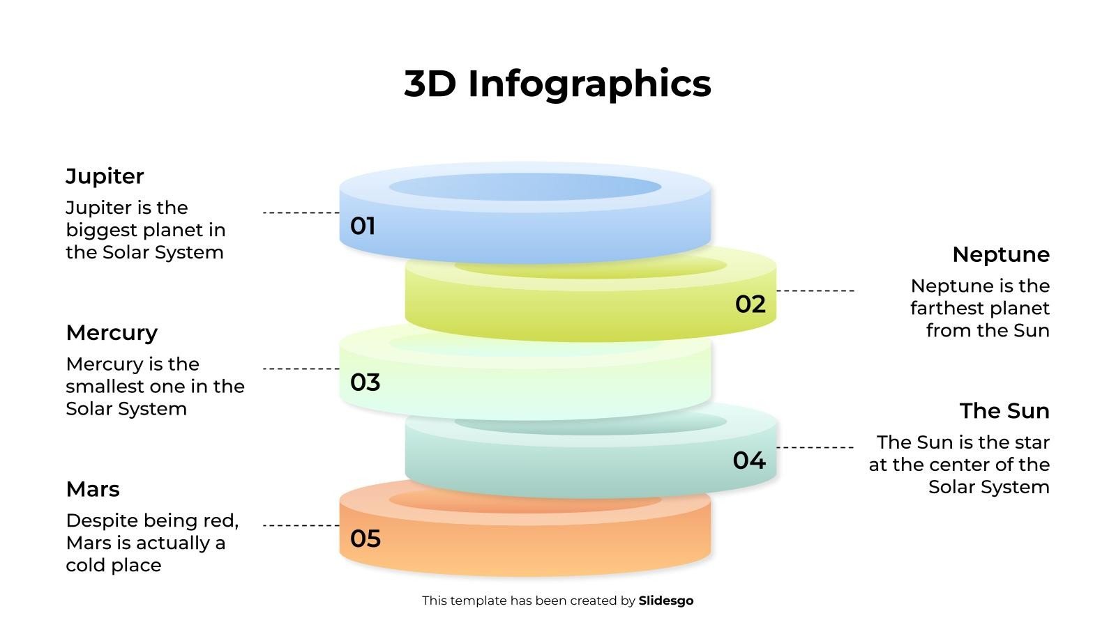 3D Infographics Template