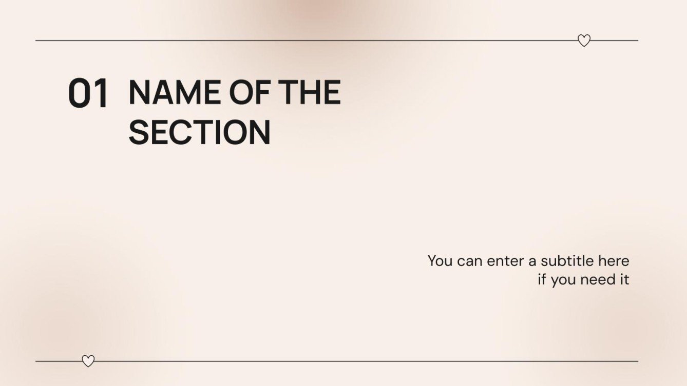 Minimalist & Modern Style Theme Presentation