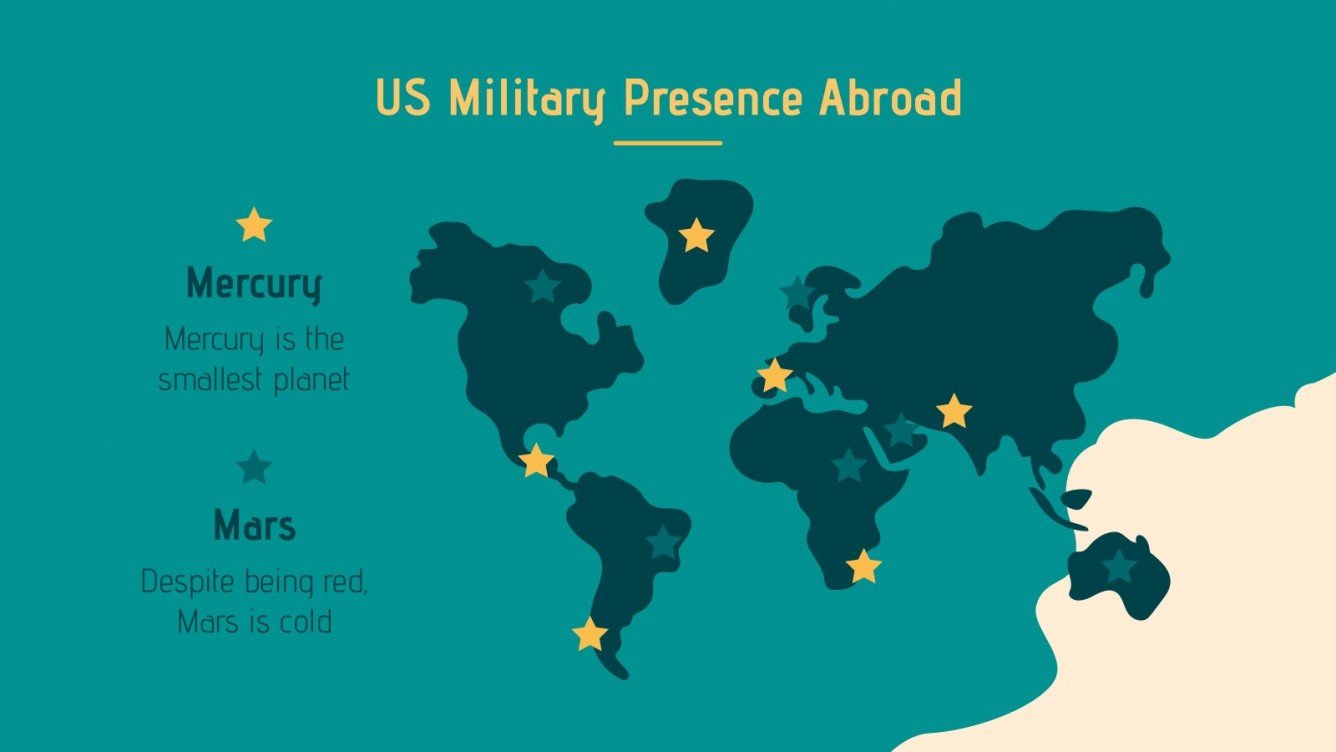 War Background Google Slides theme and PPT template