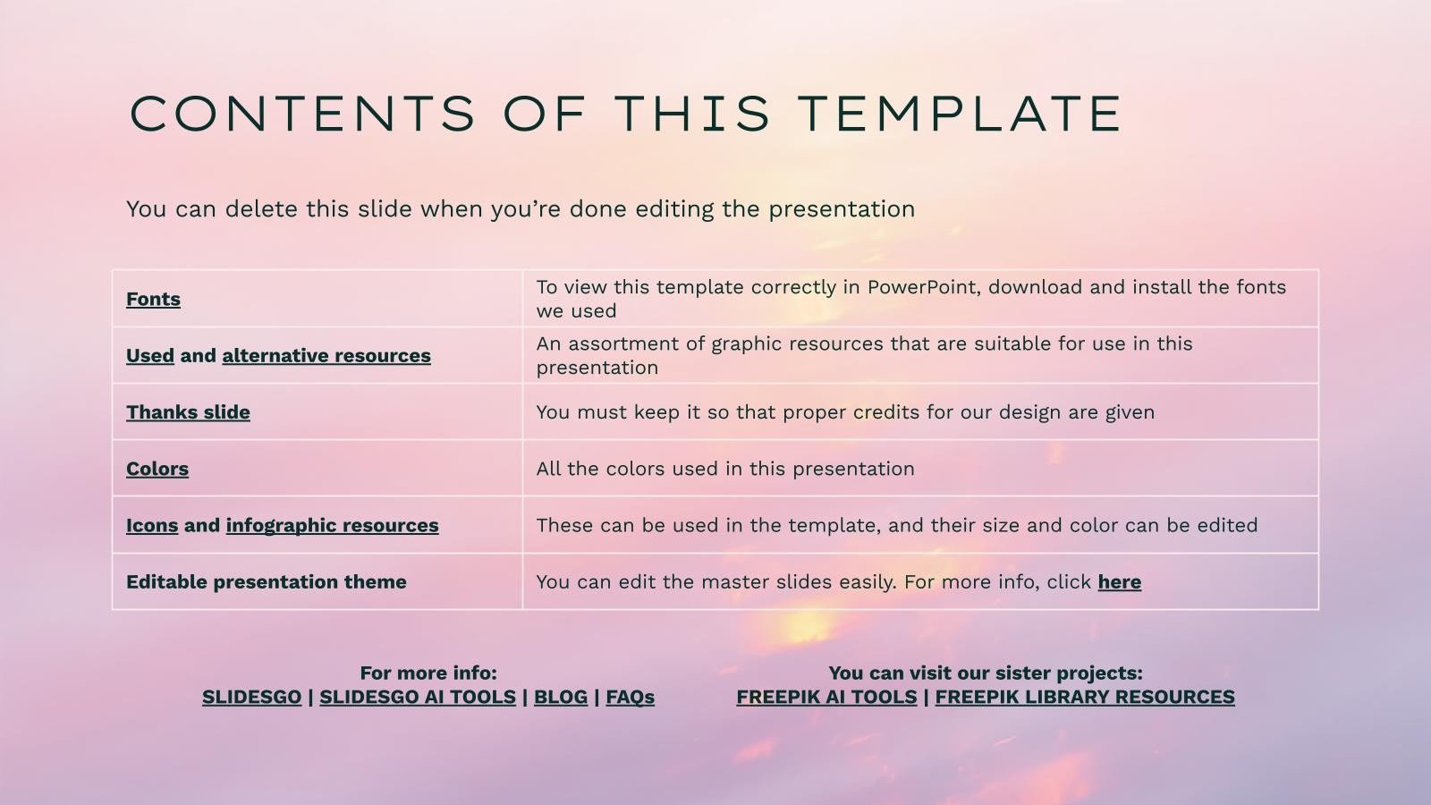 Calm Style Presentation