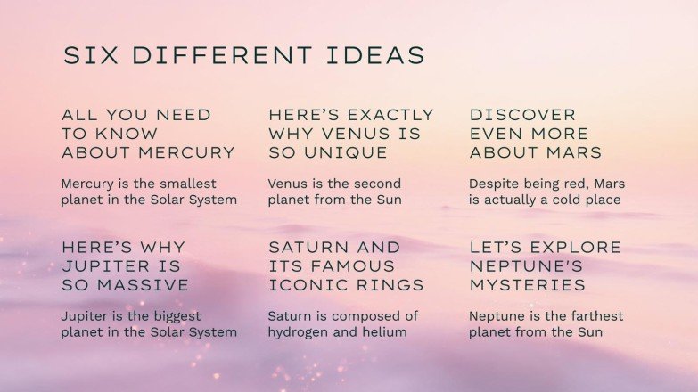 Calm Style Presentation