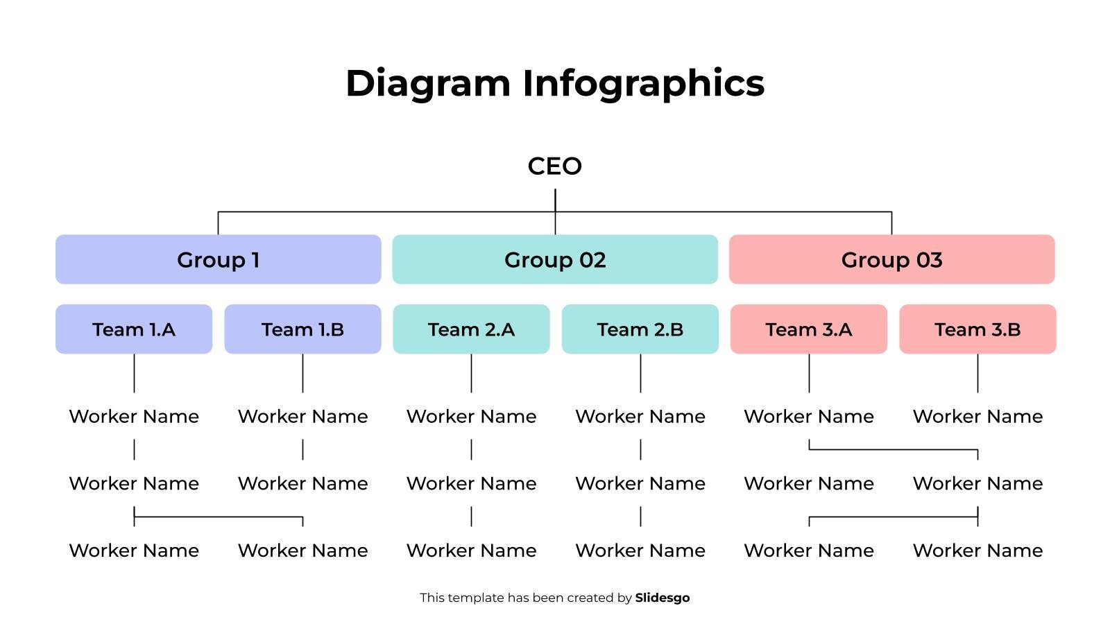 Diagram Infographics Template