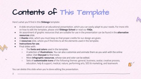 College Pastel Notes | Google Slides & PowerPoint template
