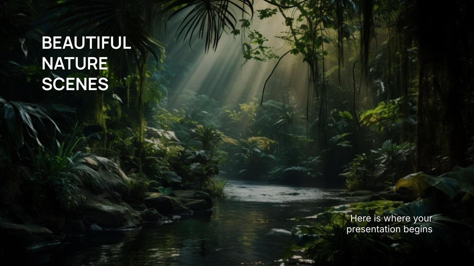 Beautiful Nature Scenes Presentation