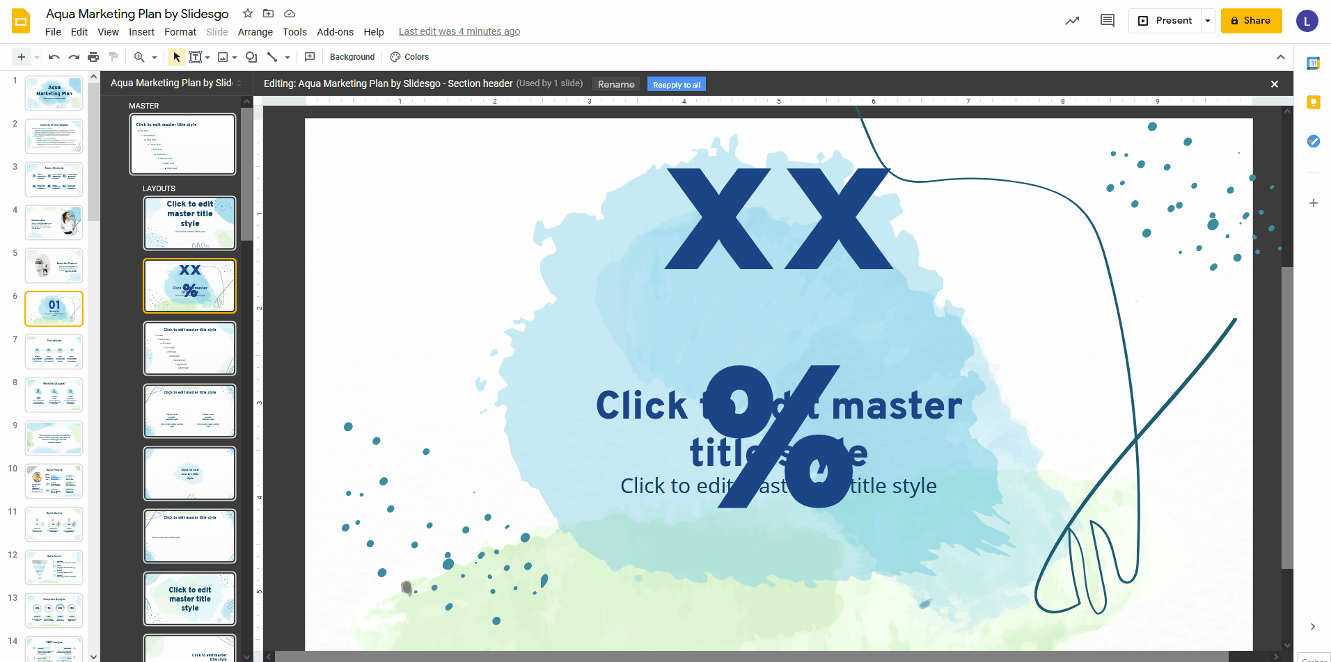 How To Edit The Master Slides In Our Templates Slidesgo