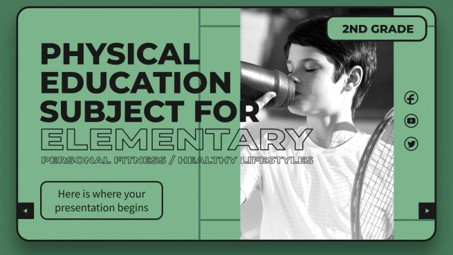 P.E. for Elementary: Personal Fitness | Google Slides & PPT