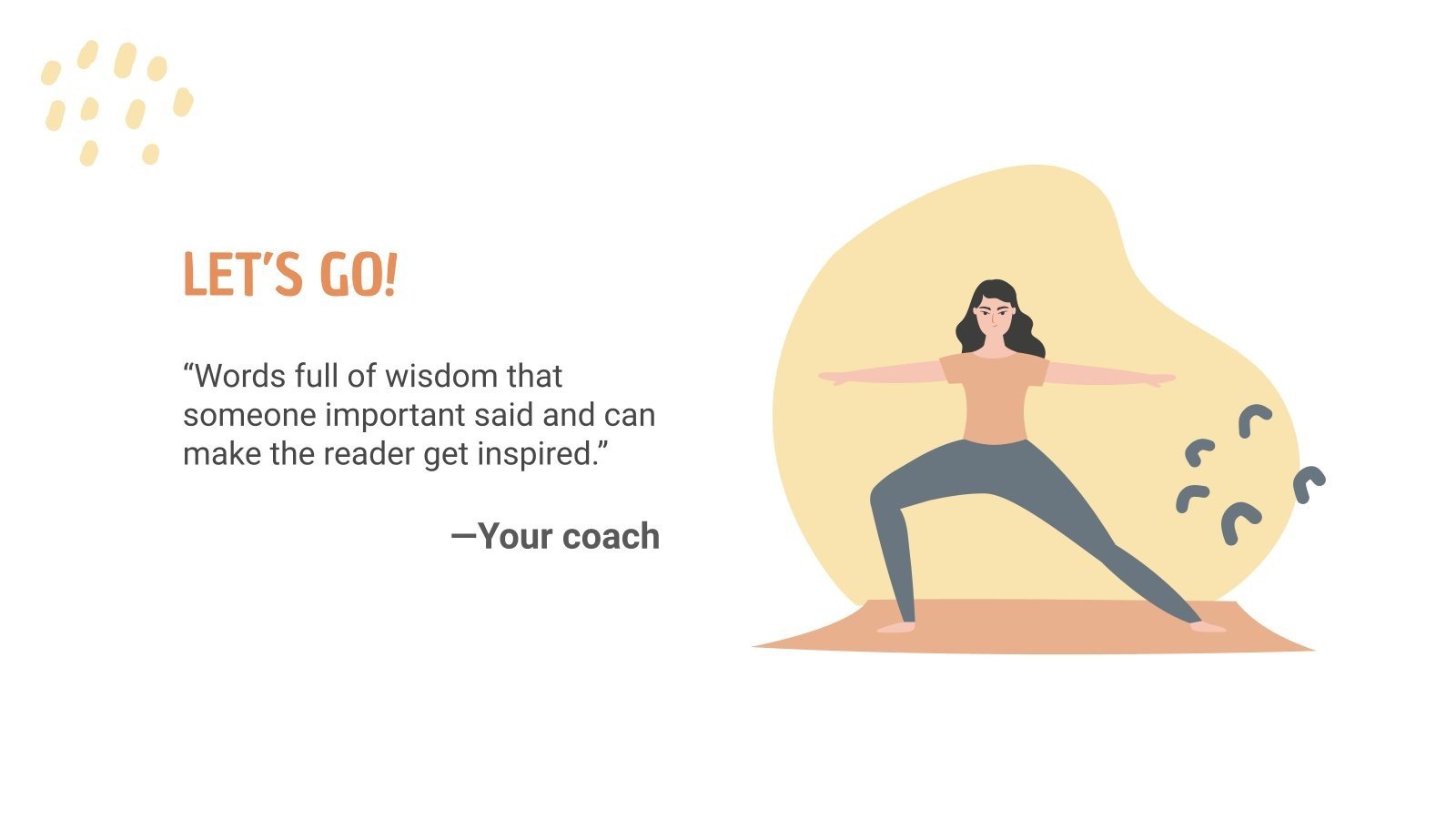 Your Training Plan | Google Slides & PowerPoint template