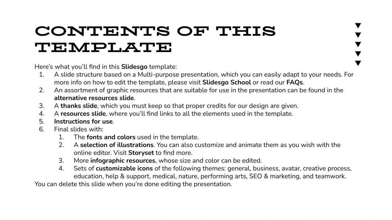 Black and White View Theme | Google Slides & PPT template