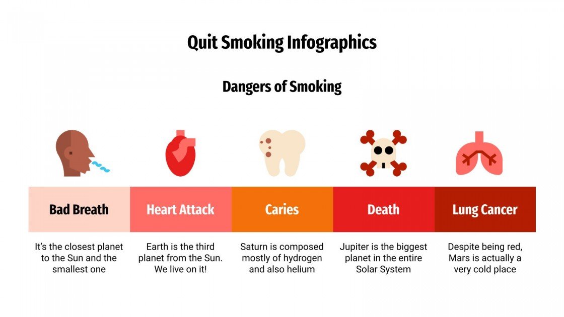 Quit Smoking Infographics | Google Slides & PPT template