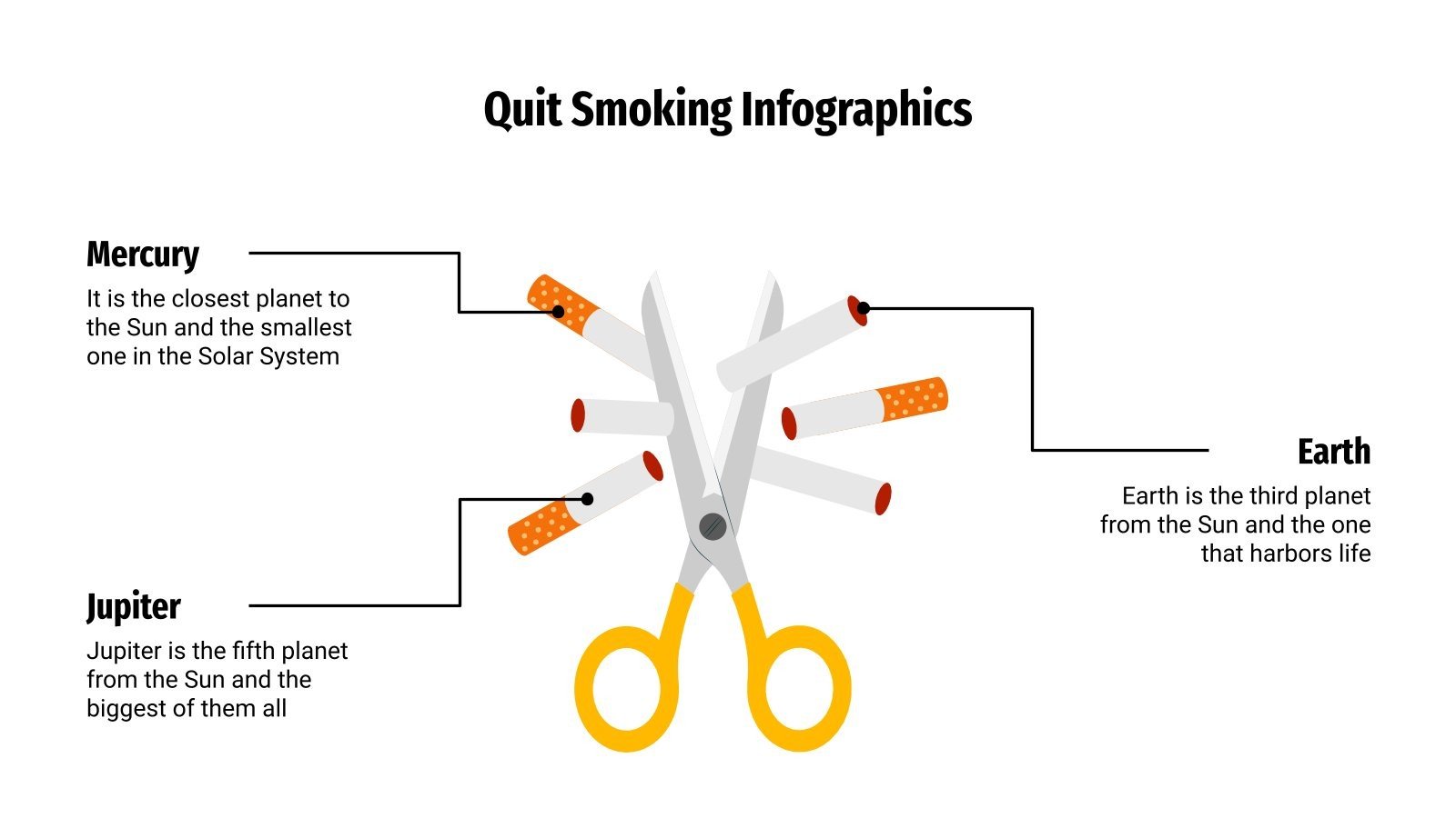 Quit Smoking Infographics | Google Slides & PPT template