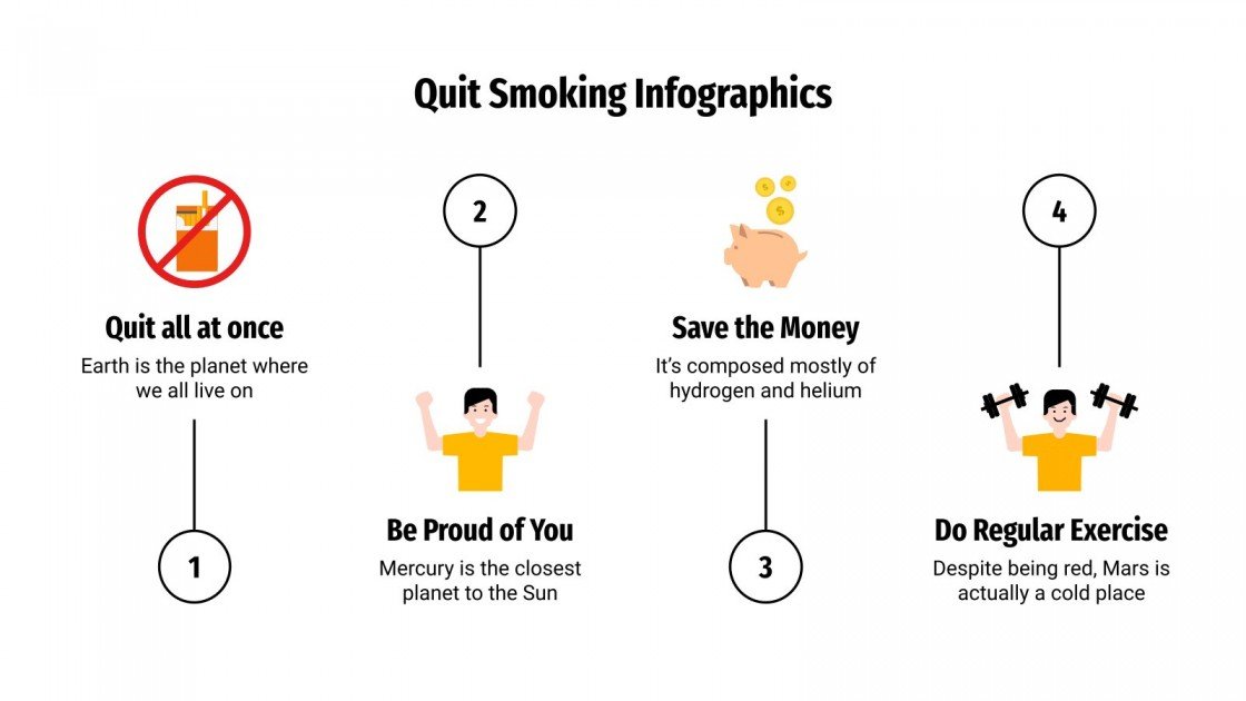 Quit Smoking Infographics | Google Slides & PPT template