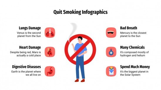 Quit Smoking Infographics | Google Slides & PPT template
