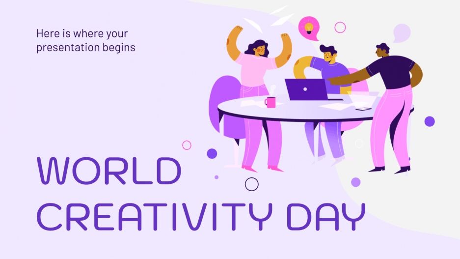 World Creativity Day Google Slides and PowerPoint Template