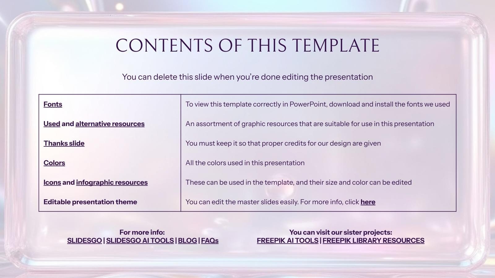 Glassmorphism Aesthetic Presentation