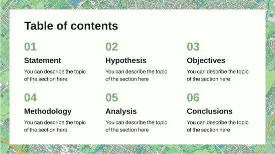Street Maps Thesis Presentation