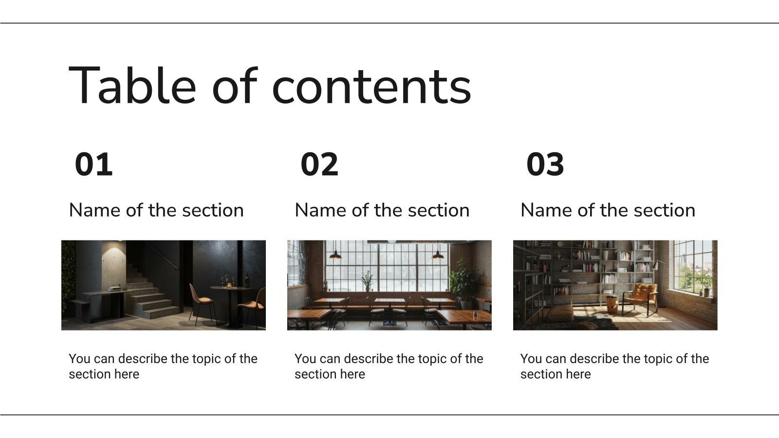 Interior Design Studio Presentation