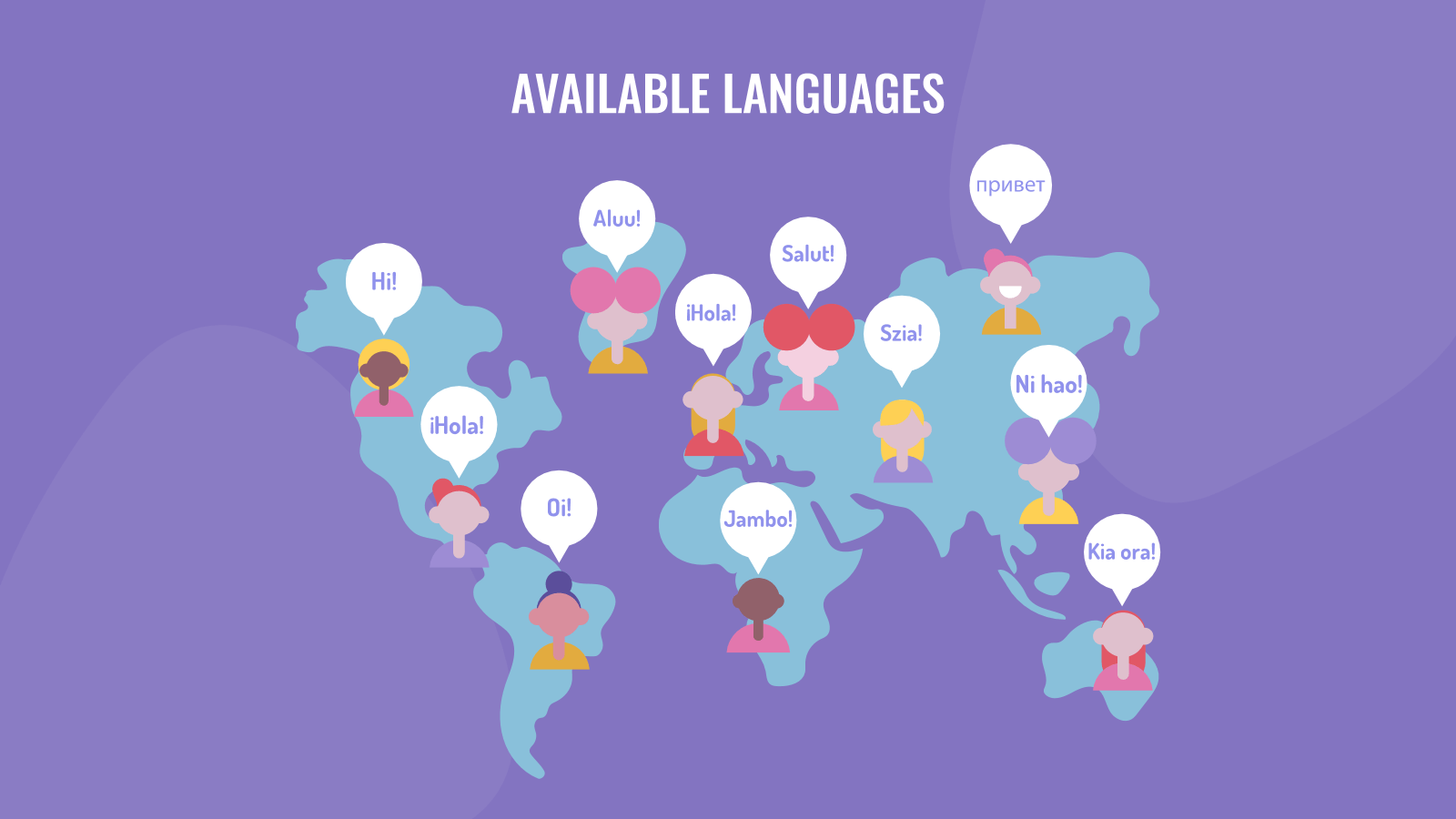 Language Learning App Google Slides and PowerPoint Template