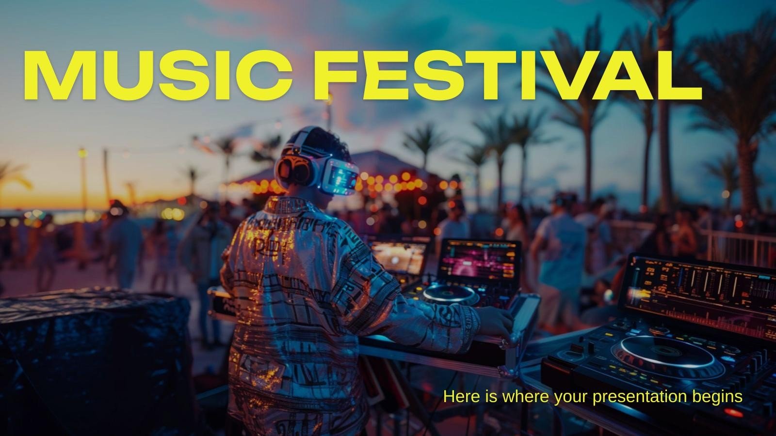 Free Music Google Slides themes and PowerPoint templates