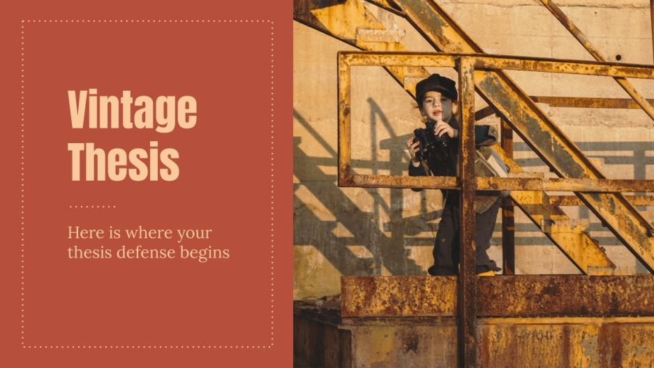Vintage History Lesson Google Slides and PowerPoint Template