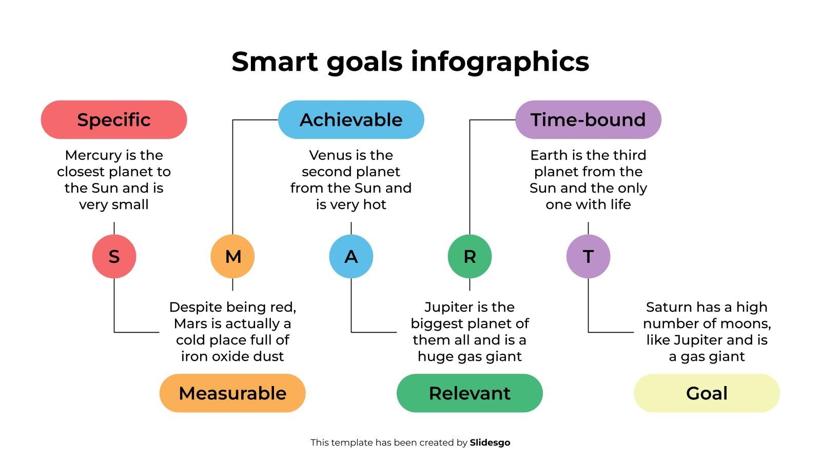 Smart Goals Infographics Presentation