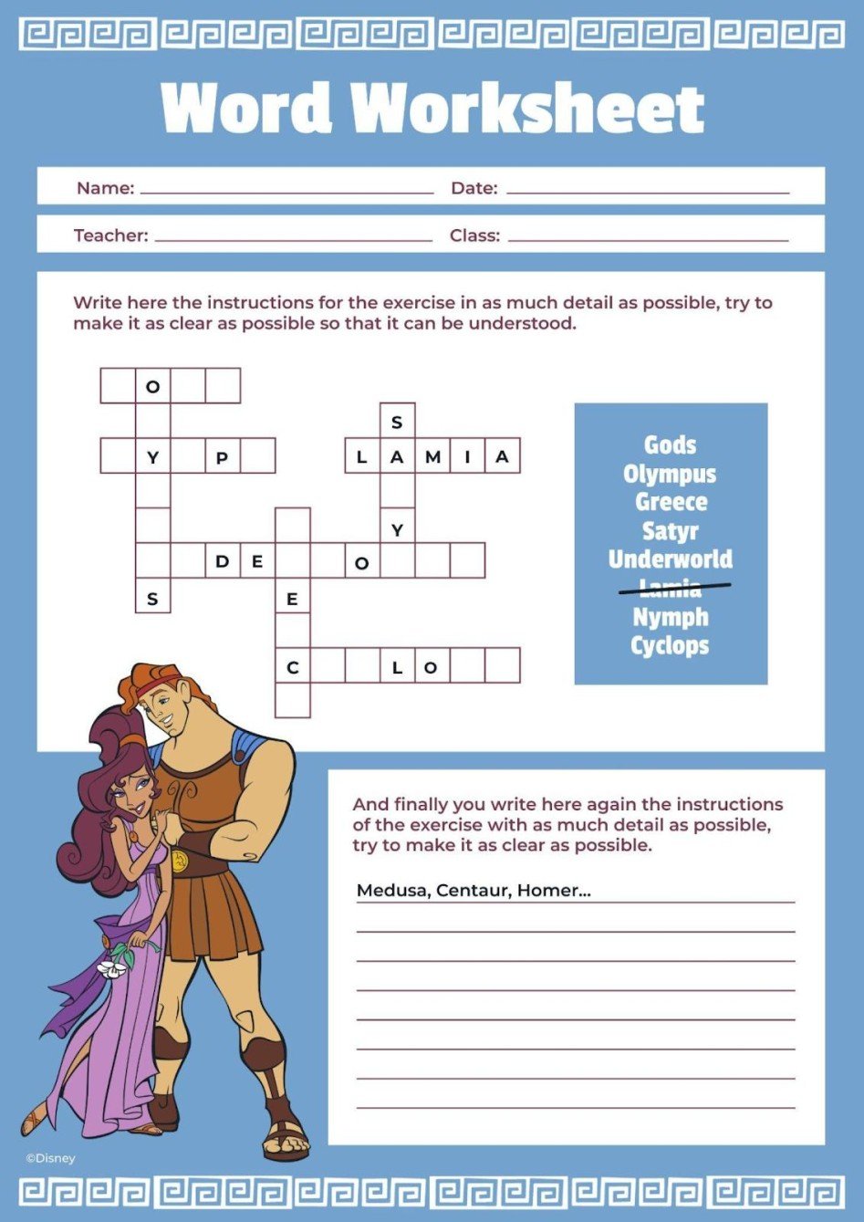 Free Greek-themed Google Slides and PowerPoint templates