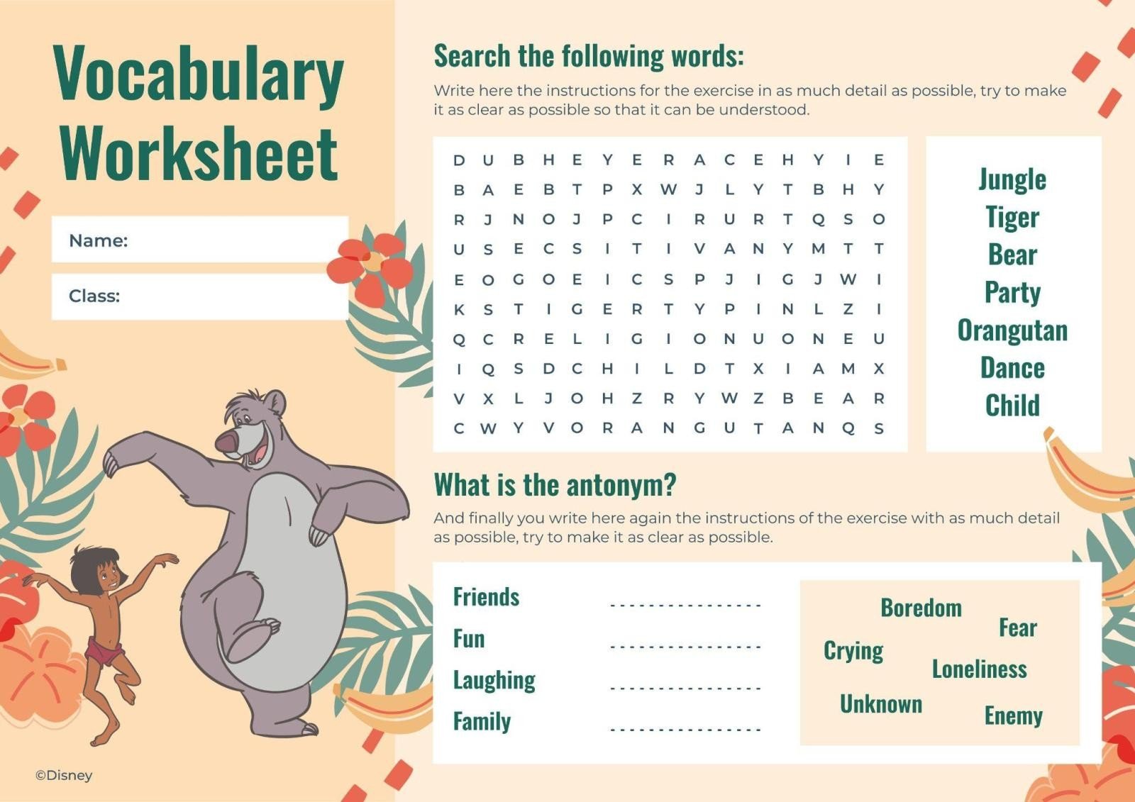 Free Google Slides & PPT templates inspired by the jungle