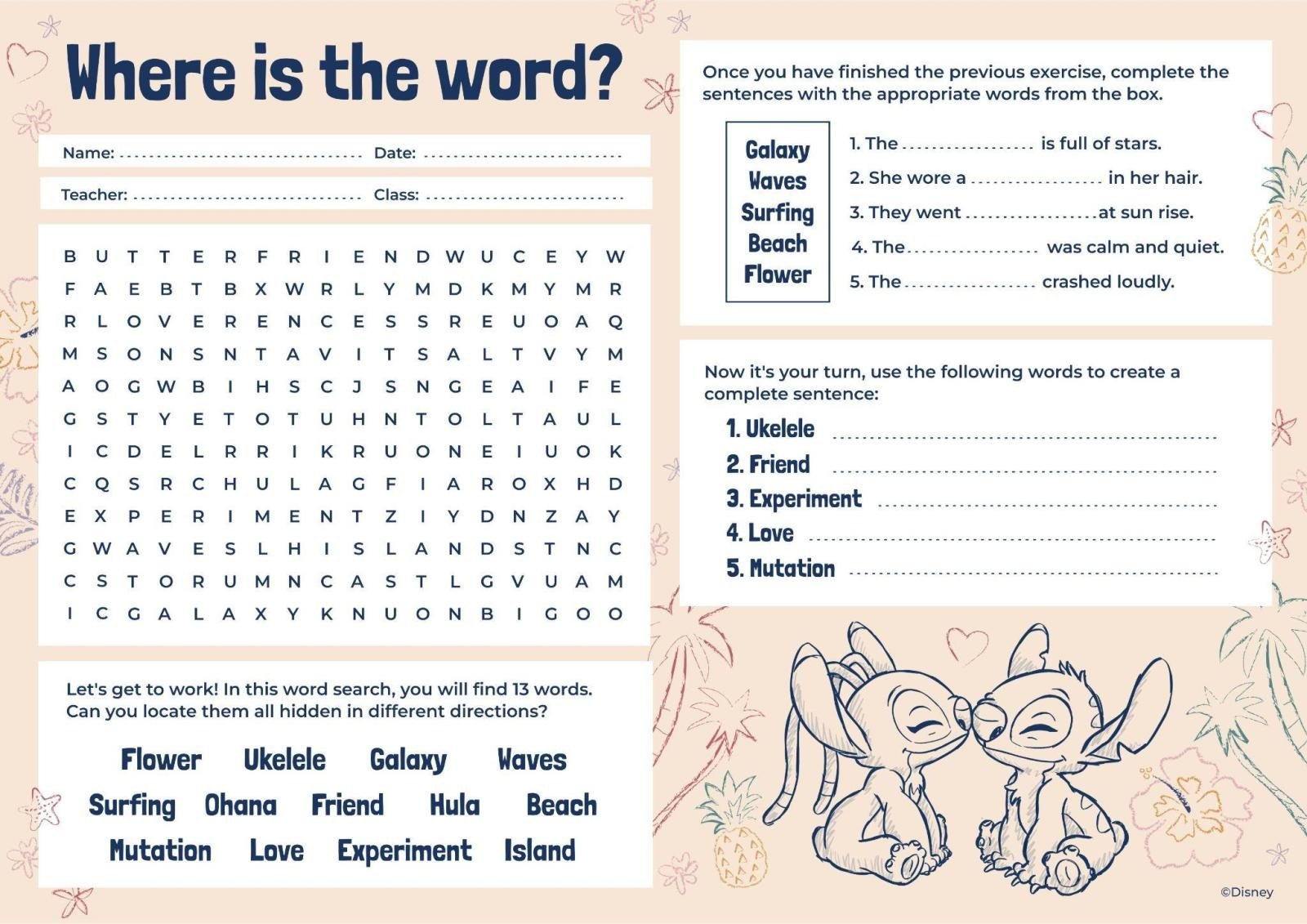 Lilo & Stitch PowerPoint & Google Slides templates