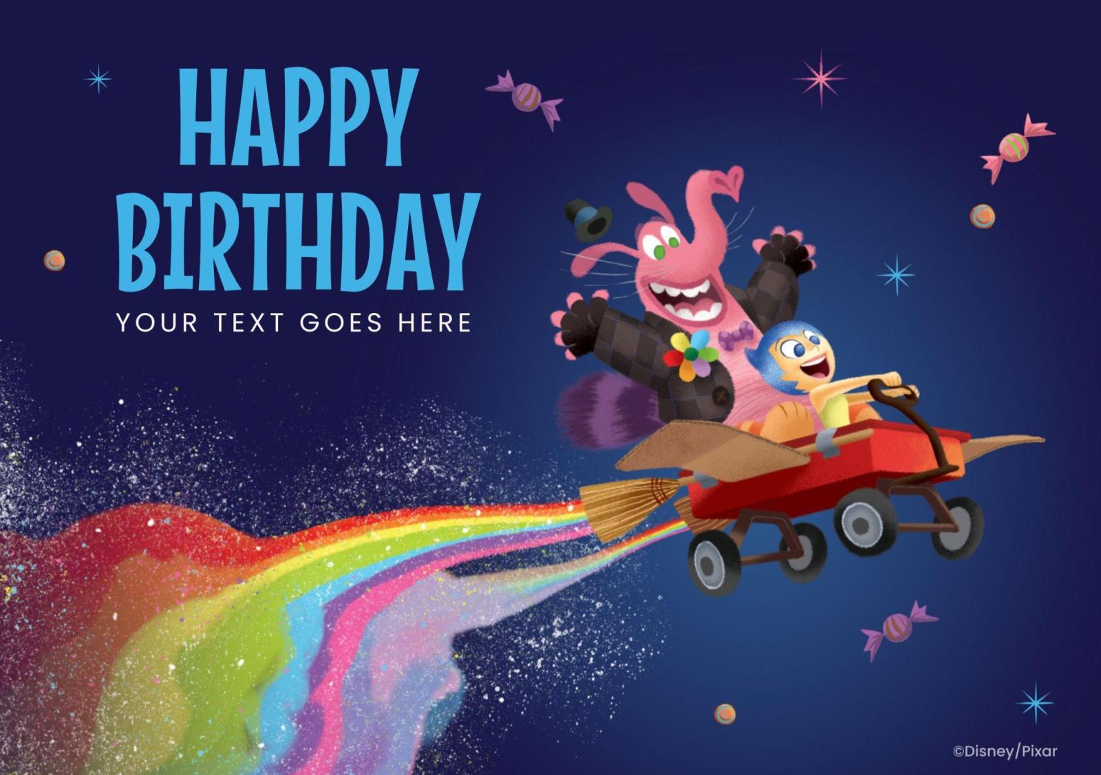 Inside Out Birthday Card Presentation