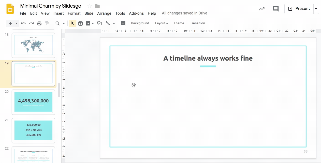 How To Create A Timeline In Google Slides Tutorial