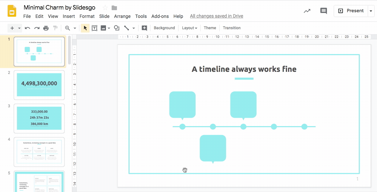 How To Create A Timeline In Google Slides Tutorial