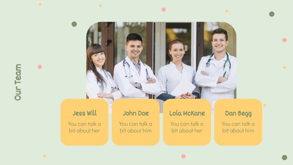 Children's Health Center theme for Google Slides and PowerPoint