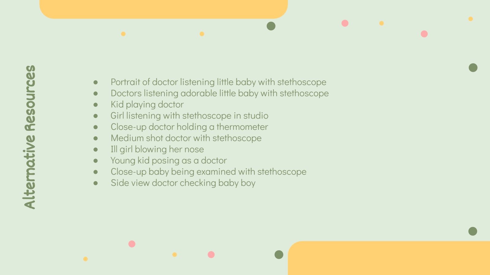 Children's Health Center theme for Google Slides and PowerPoint