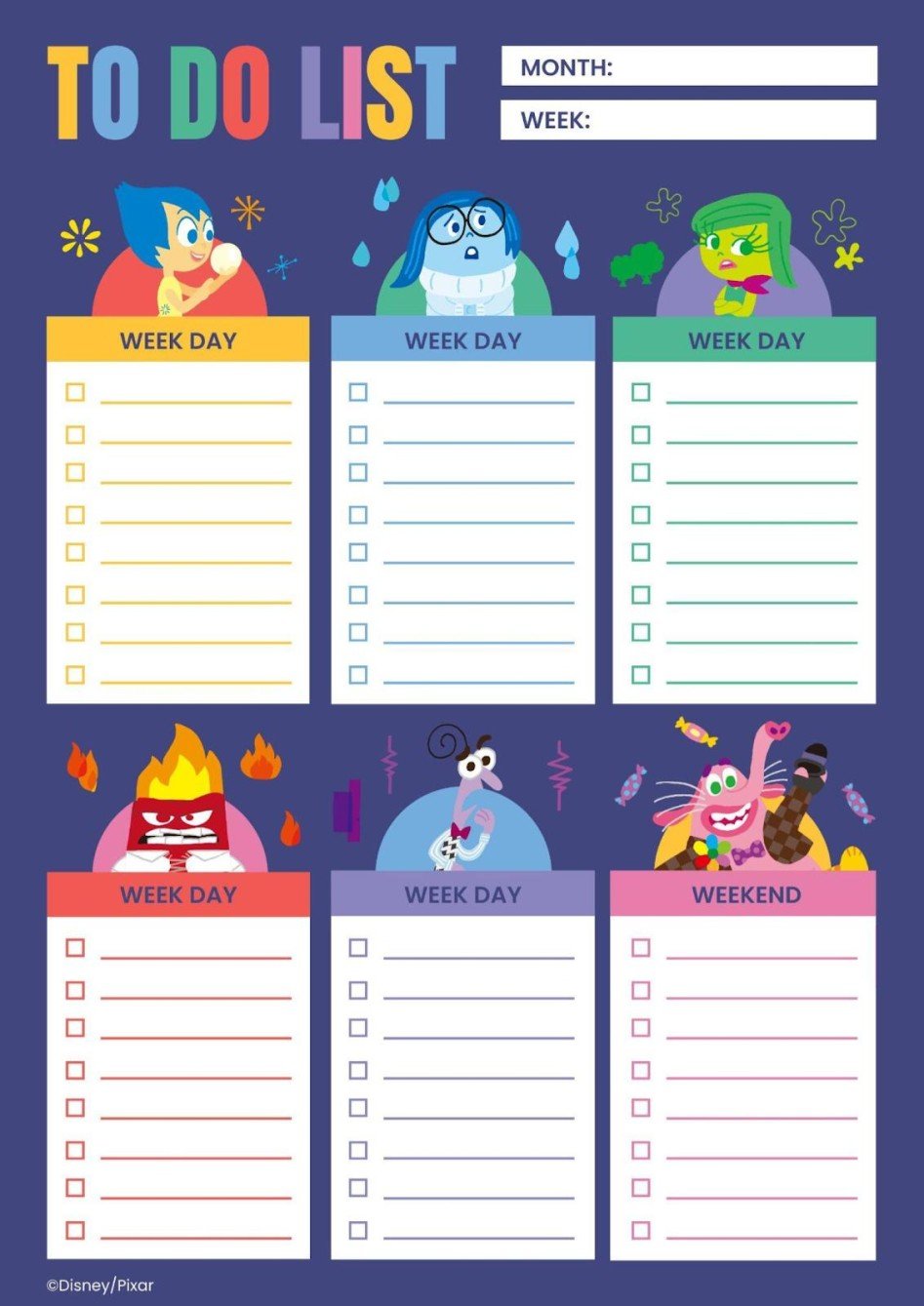 Inside Out List Presentation