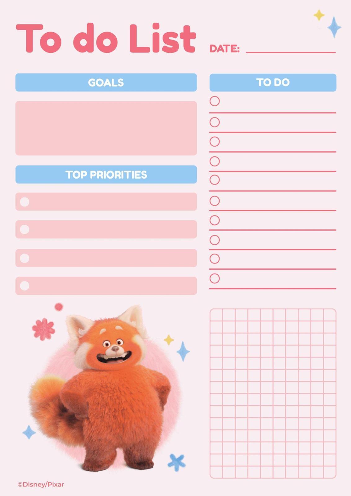 Turning Red List Presentation