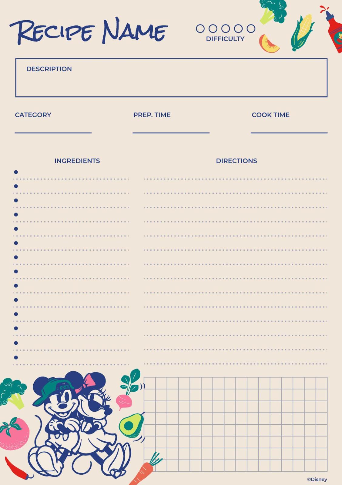 Plantillas gratis sobre recetas para Google Slides y PPT