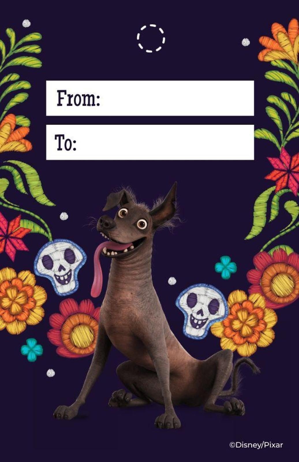 Coco Thank You Gift Tag Presentation