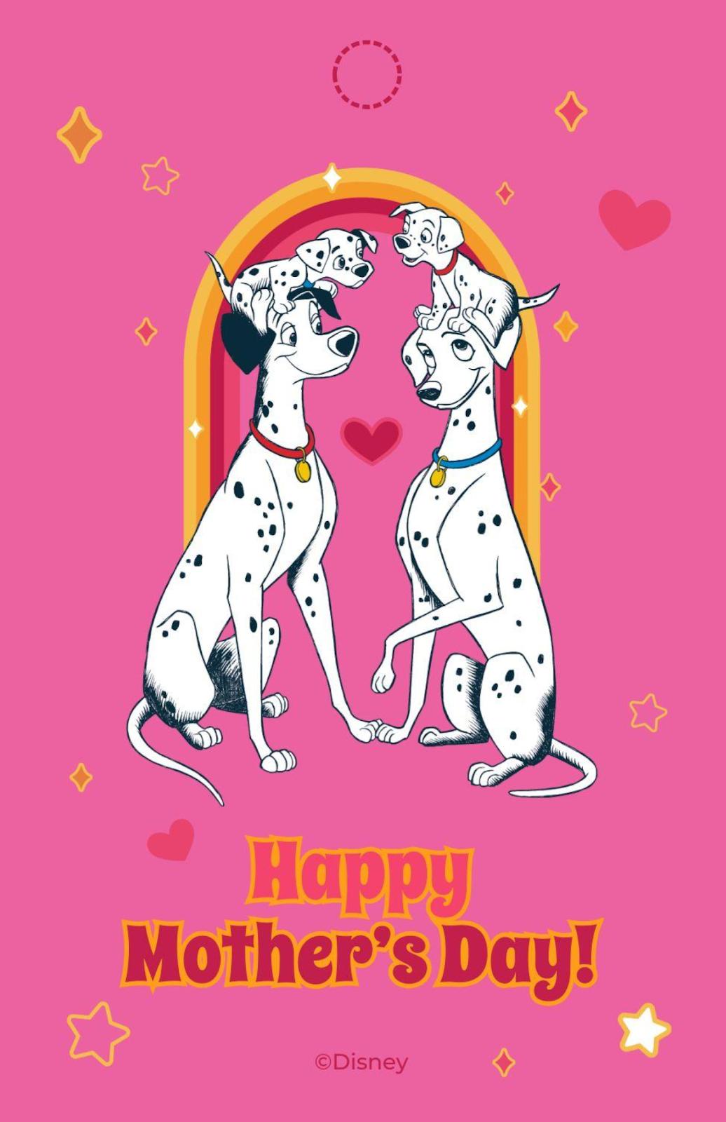 101 Dalmatians Mother's Day Gift Tag Presentation