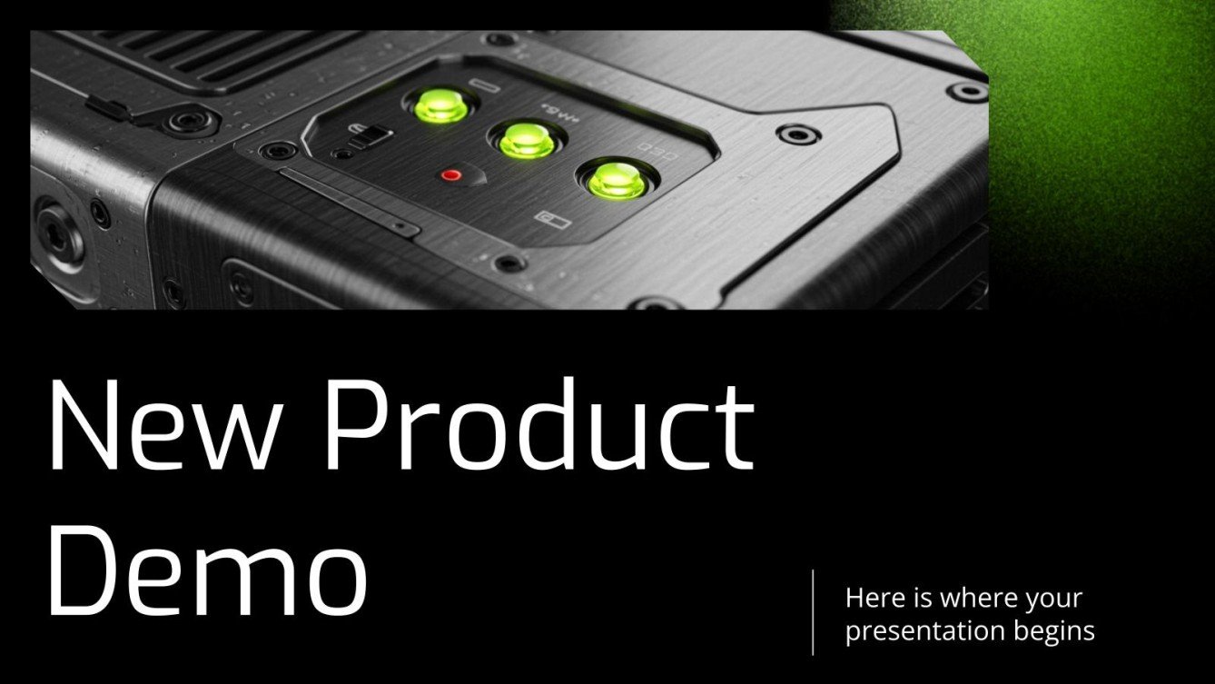 New Product Demo Presentation