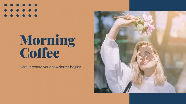 Morning Coffee Google Slides Theme and PowerPoint Template