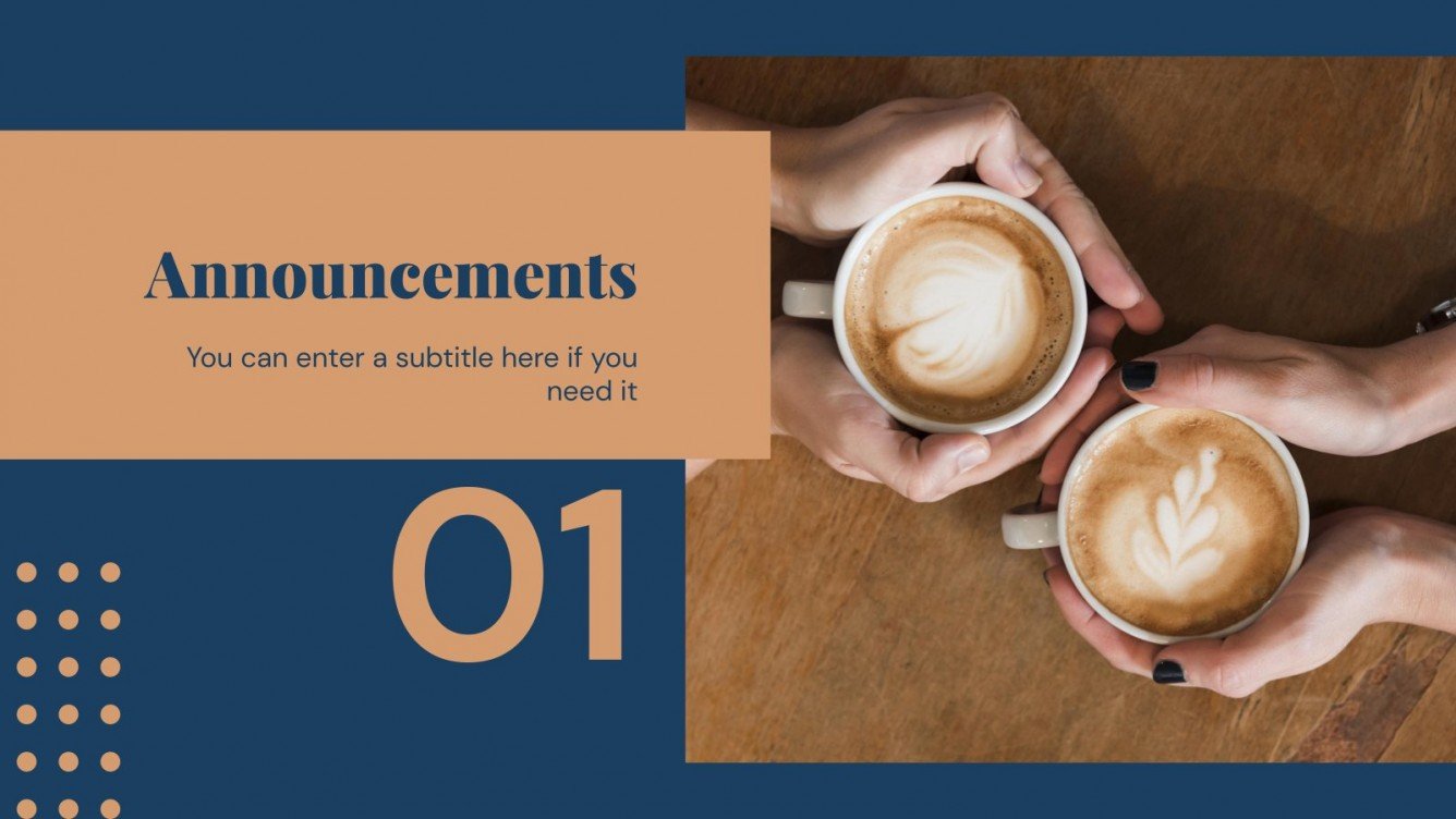 Morning Coffee Google Slides Theme and PowerPoint Template