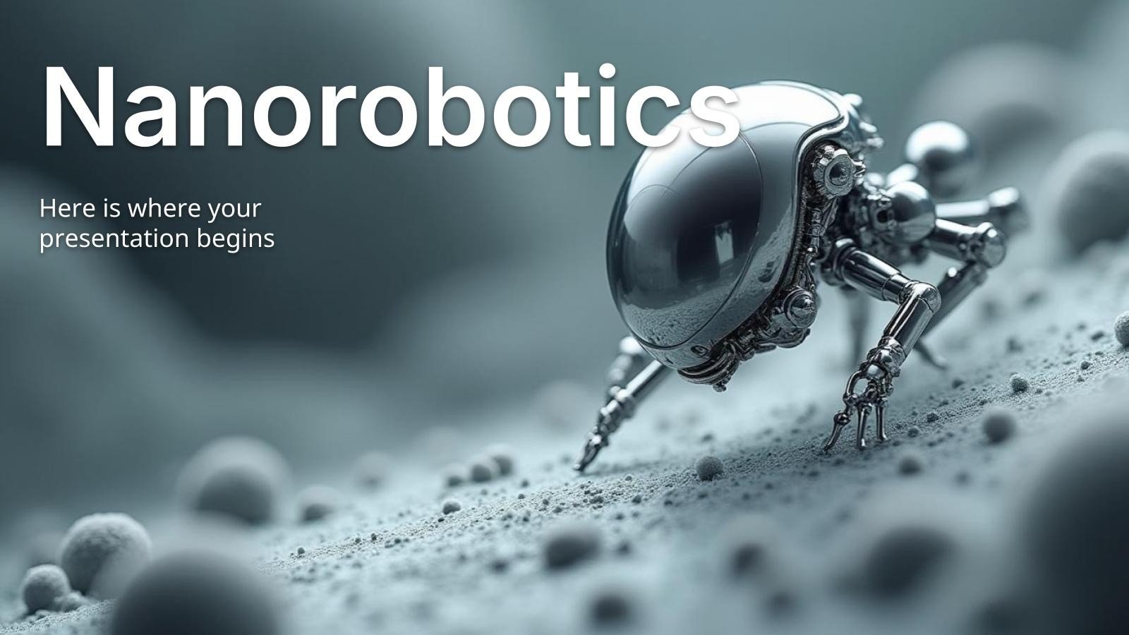 Google Slides and PowerPoint templates about biotechnology