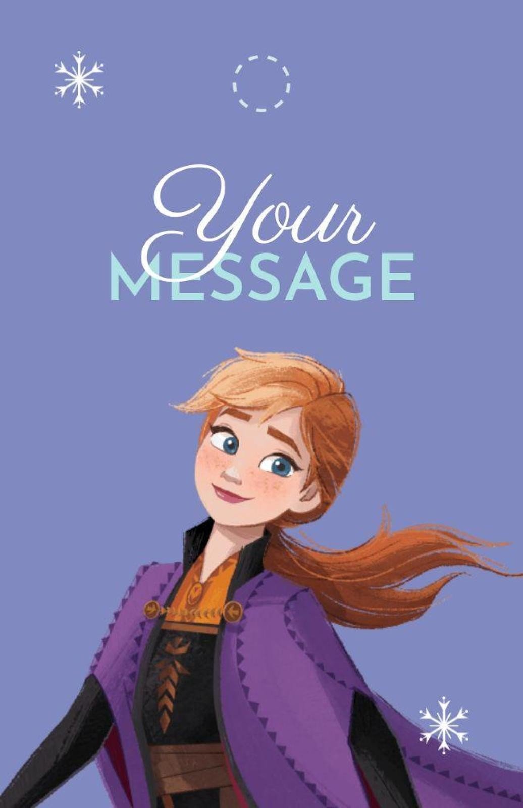 Welcome Winter! Frozen Gift Tag Presentation