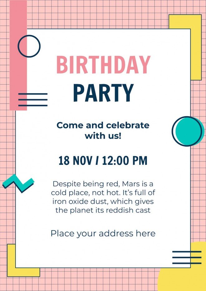 Memphis Style Poster Collection | Google Slides & PPT theme