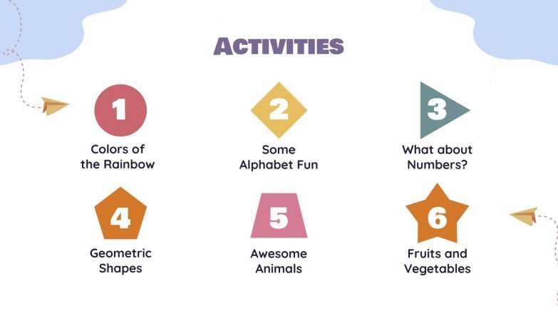 Flippy Cute Daily Activities Google Slides & PowerPoint template