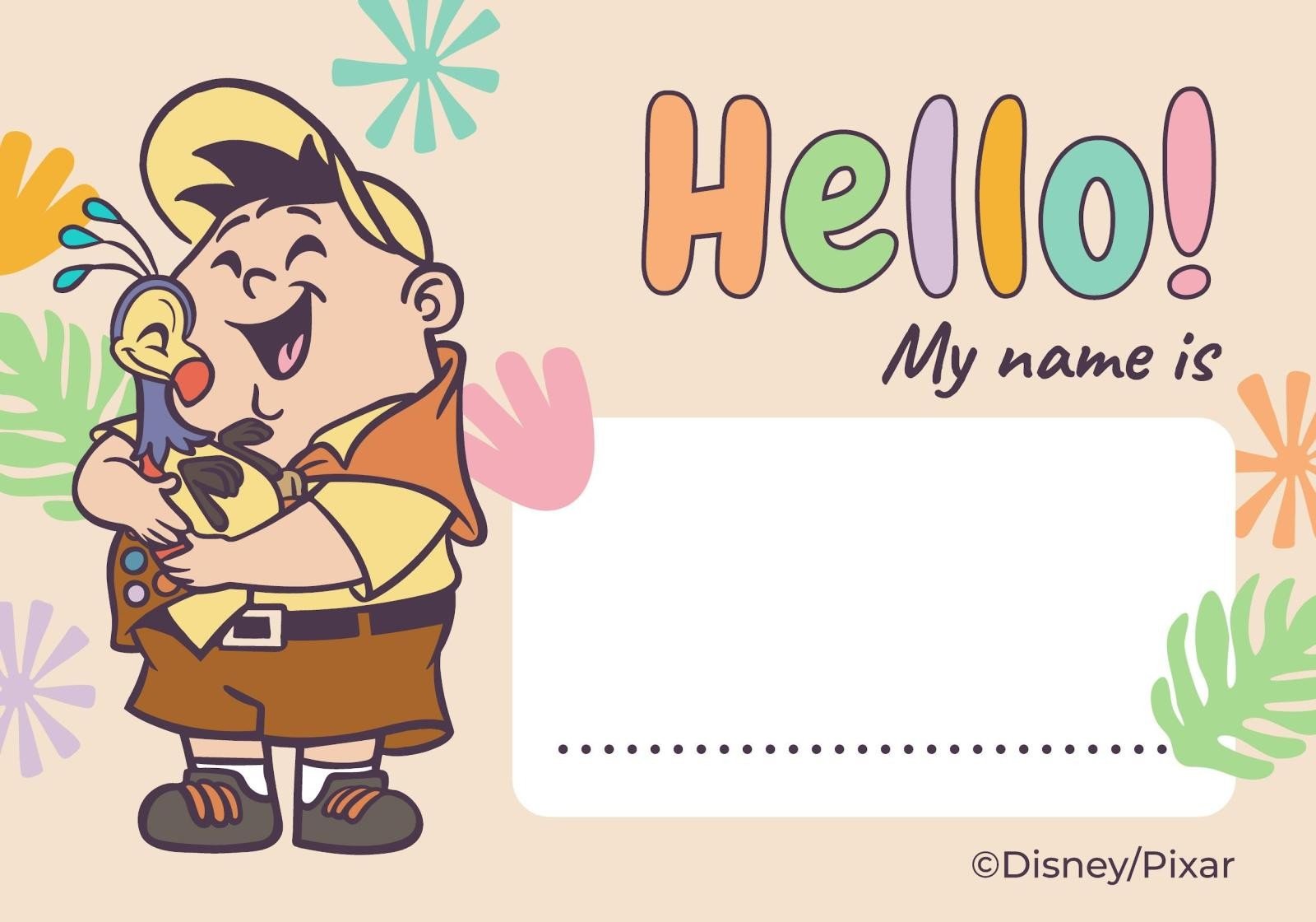 Up Name Tag Presentation