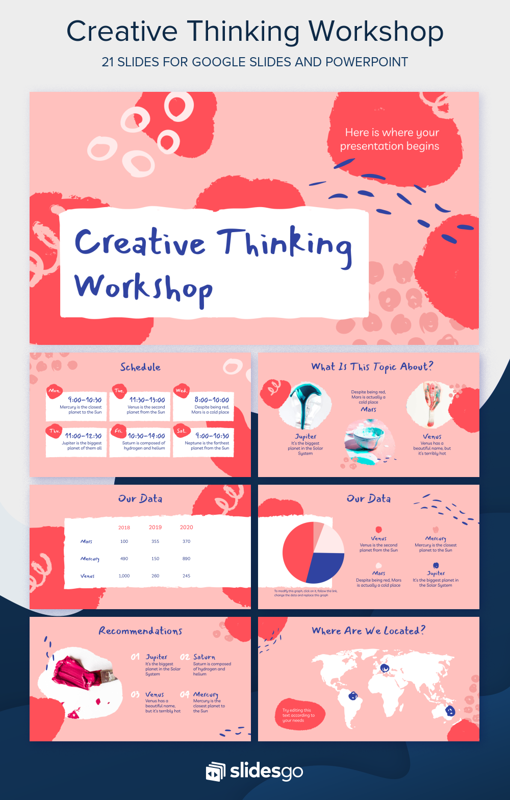 Page 3 | Creative Thinking Workshop Google Slides and PPT Template