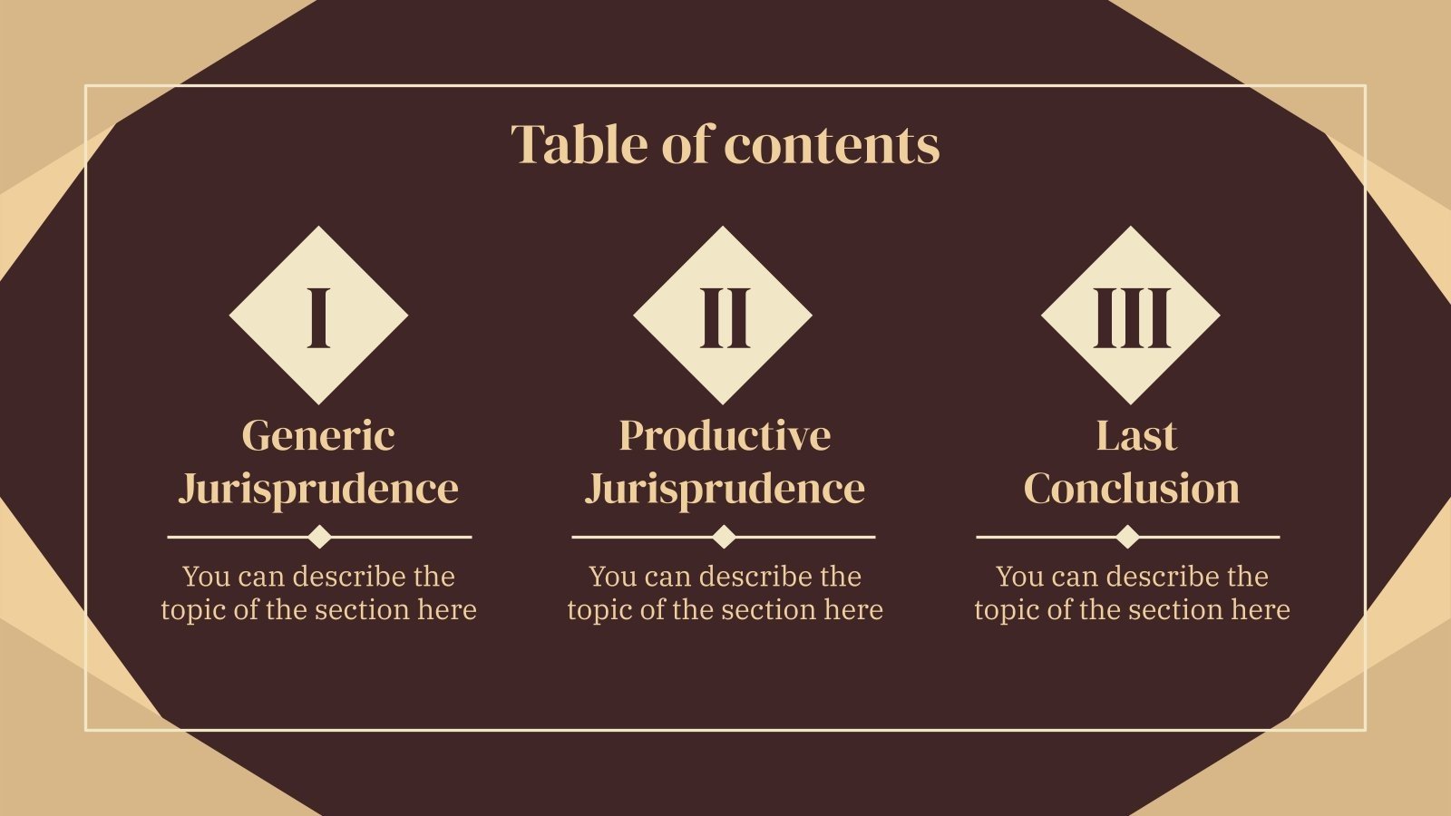 Master of Jurisprudence | Google Slides & PowerPoint template